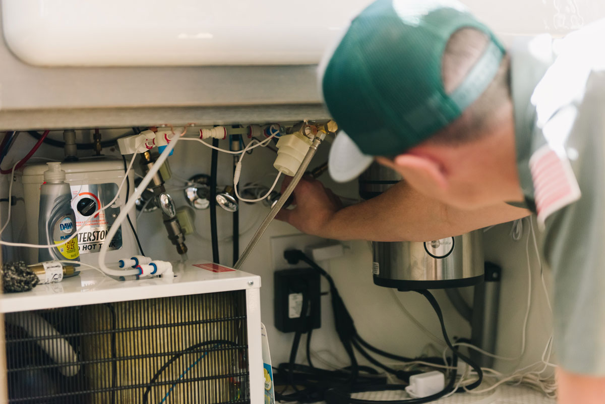 Rainforest Plumbing & Air Team at Work - Phoenix, AZ