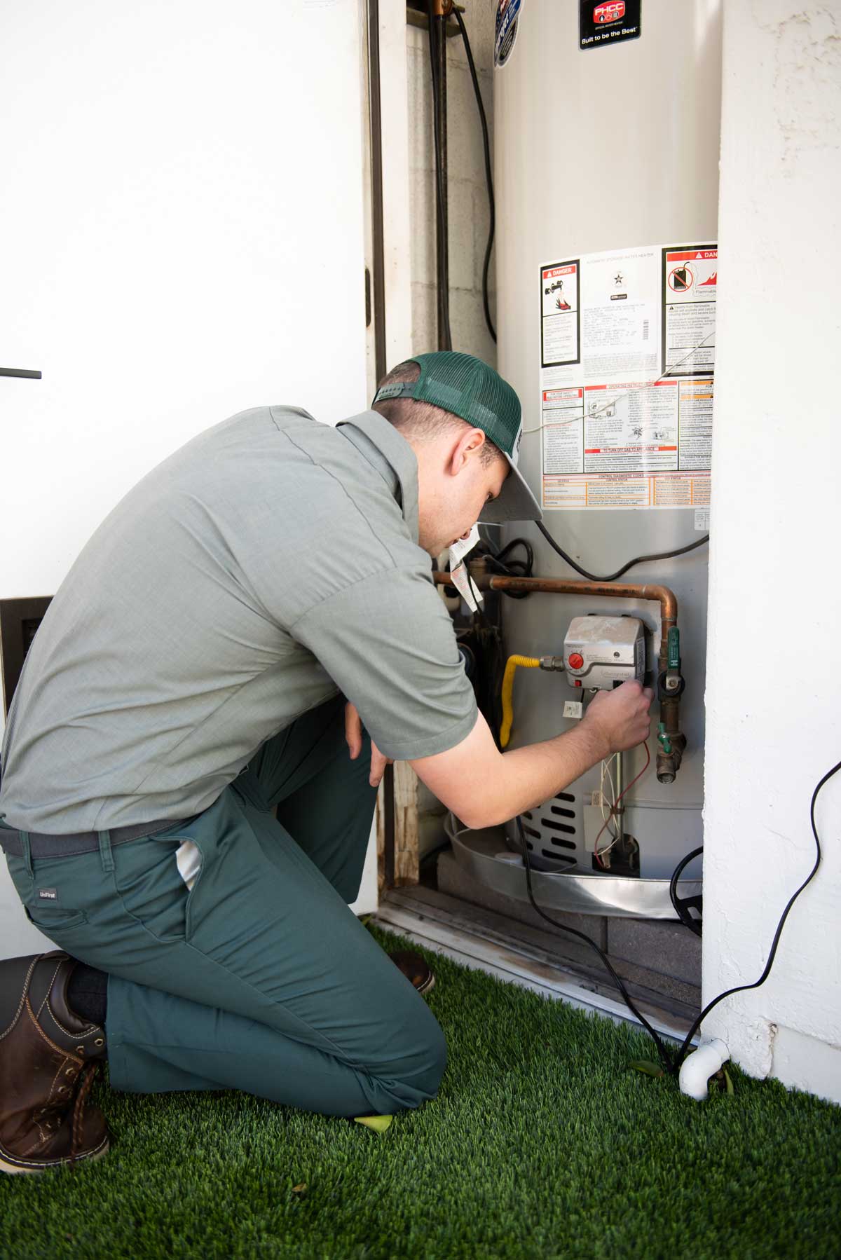 Rainforest Plumbing & Air Team at Work - Phoenix, AZ