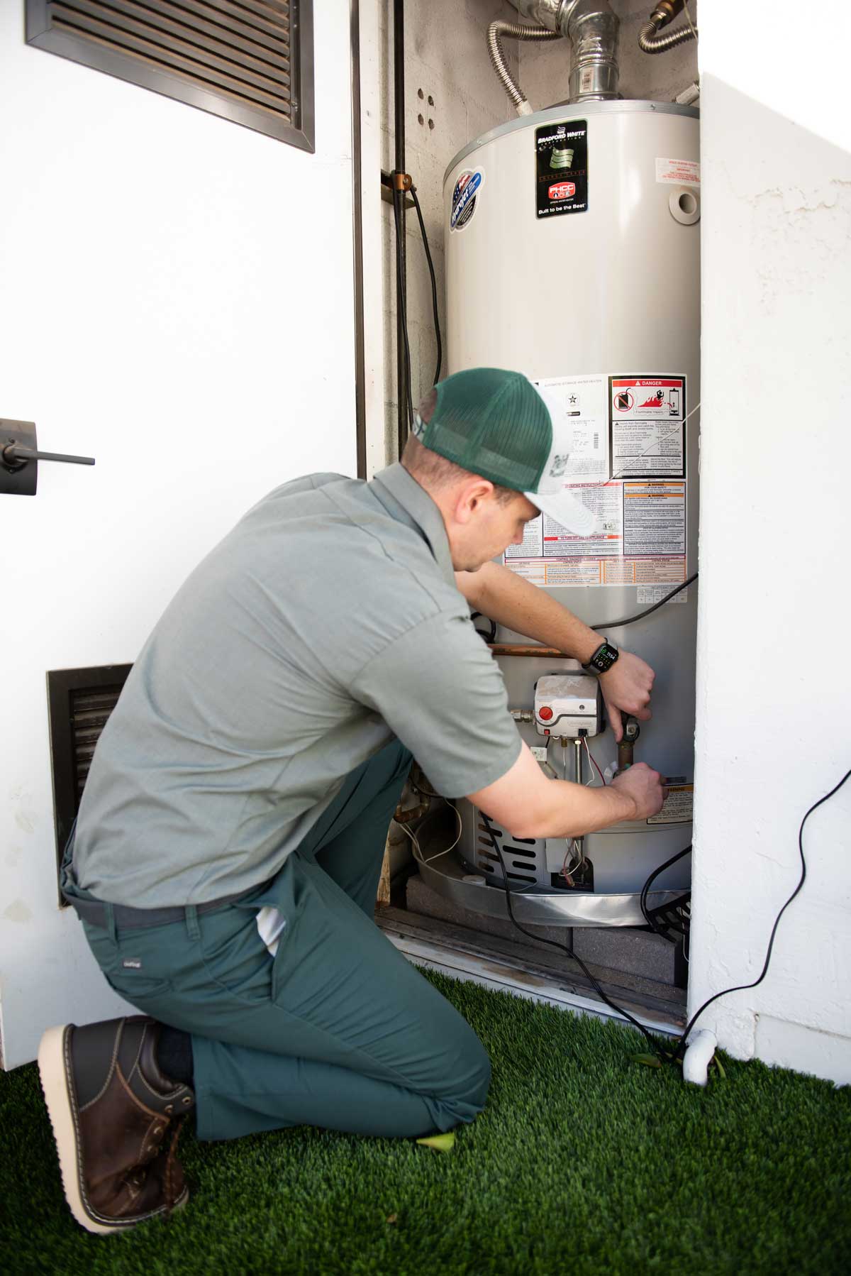 Rainforest Plumbing & Air Team at Work - Phoenix, AZ